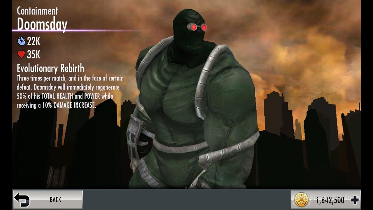 Doomsday Injustice Containment