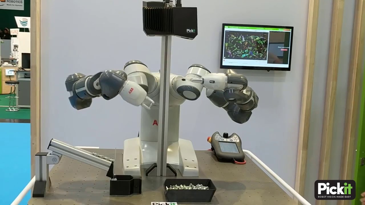 Pickit 3D; Pick it M HD, a high definition 3D camera, to pick small parts with extreme accuracy ...