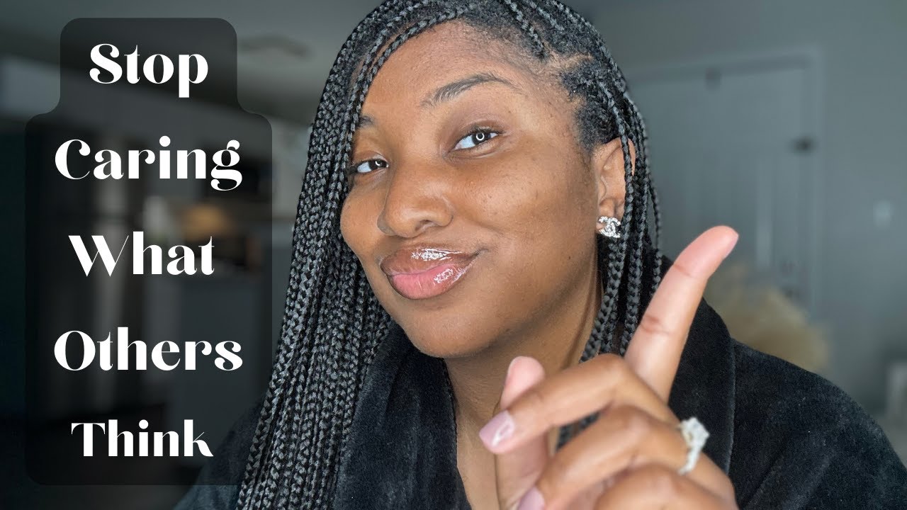 Stop Caring What Others Think: When She Speaks Wednesdays - YouTube