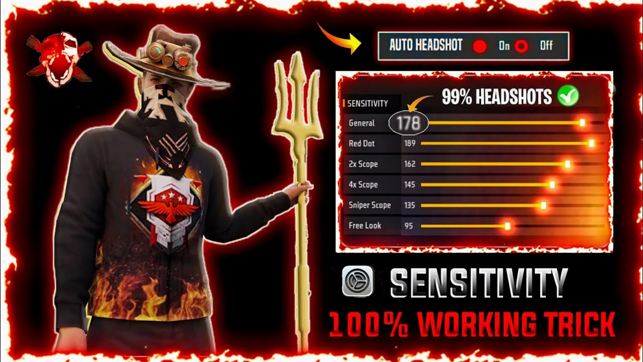 All Gun Headshot Sensitivity Setting After New OB47 Update | Free Fire ...