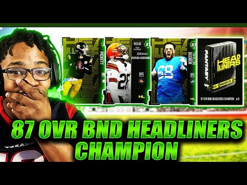 FREE 87 OVR HEADLINERS PACK! MADDEN 24 ULTIMATE TEAM - YouTube