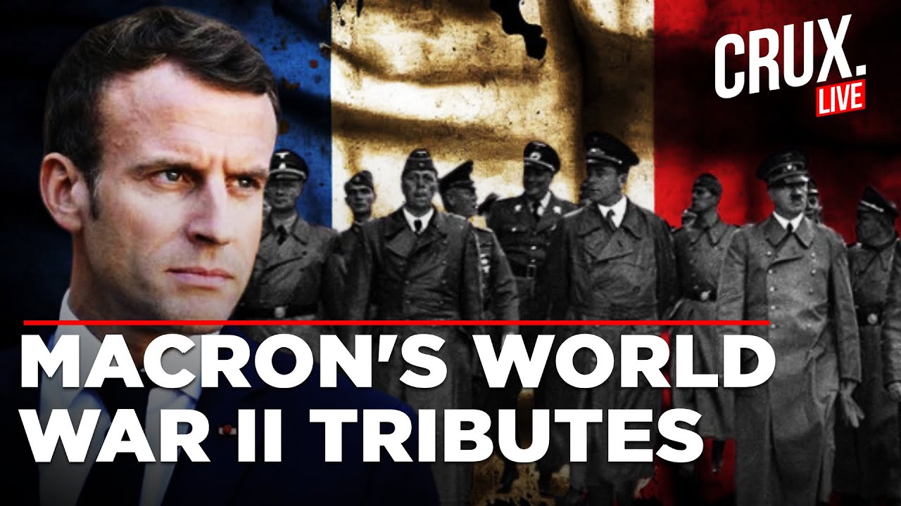 French President Emmanuel Macron Marks 79th Anniversary of World War II ...