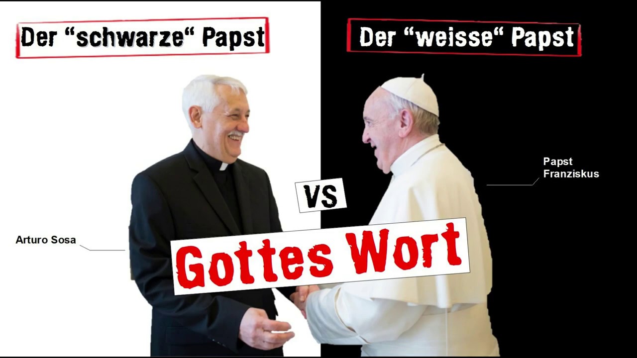 Weisser und schwarzer Papst - ihre Aussagen gegenüber dem geschriebenen ...
