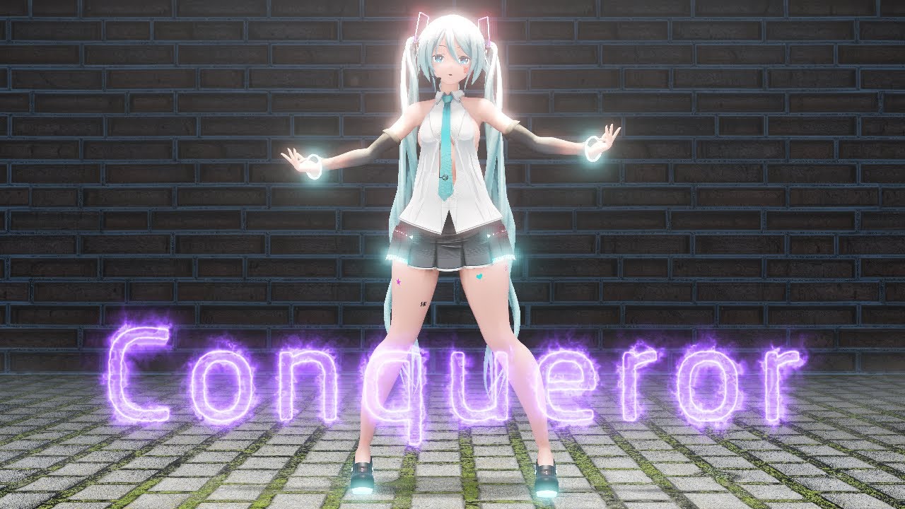 【MMD】太もも神ミクさんでConqueror [4K/60FPS] - YouTube Music