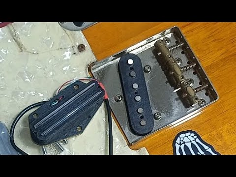 Install Hot Rail pickup Telecaster! - YouTube