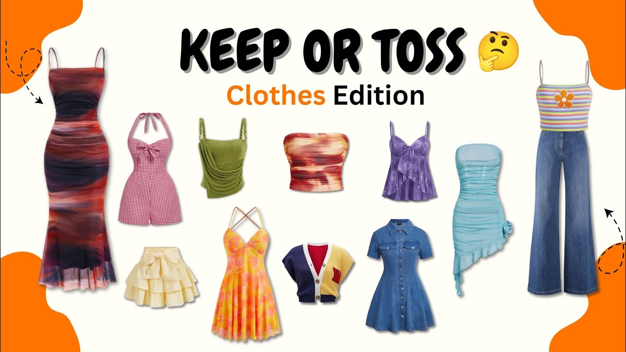Keep or Toss? 🤔 | Closet Cleanout with Cute Fits! 👗 - YouTube