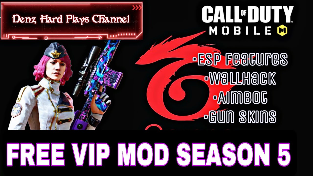 Call of Duty Mobile | Season 5 Update | Cheat Vip Free Mod | No Log in Key. - YouTube