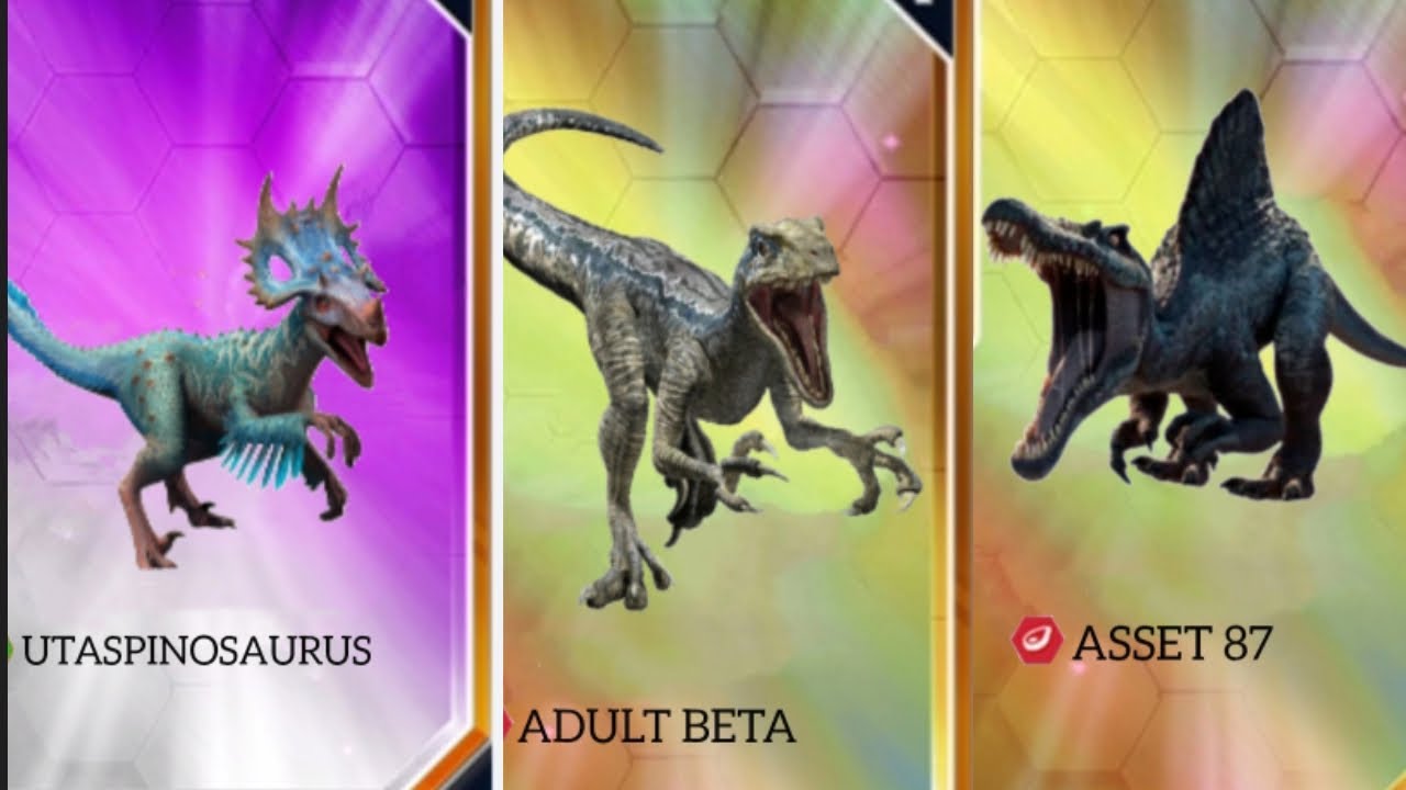 5 BRAND NEW DINOSAURS COMING SOON TO JURASSIC WORLD THE GAME CONCEPTS ...