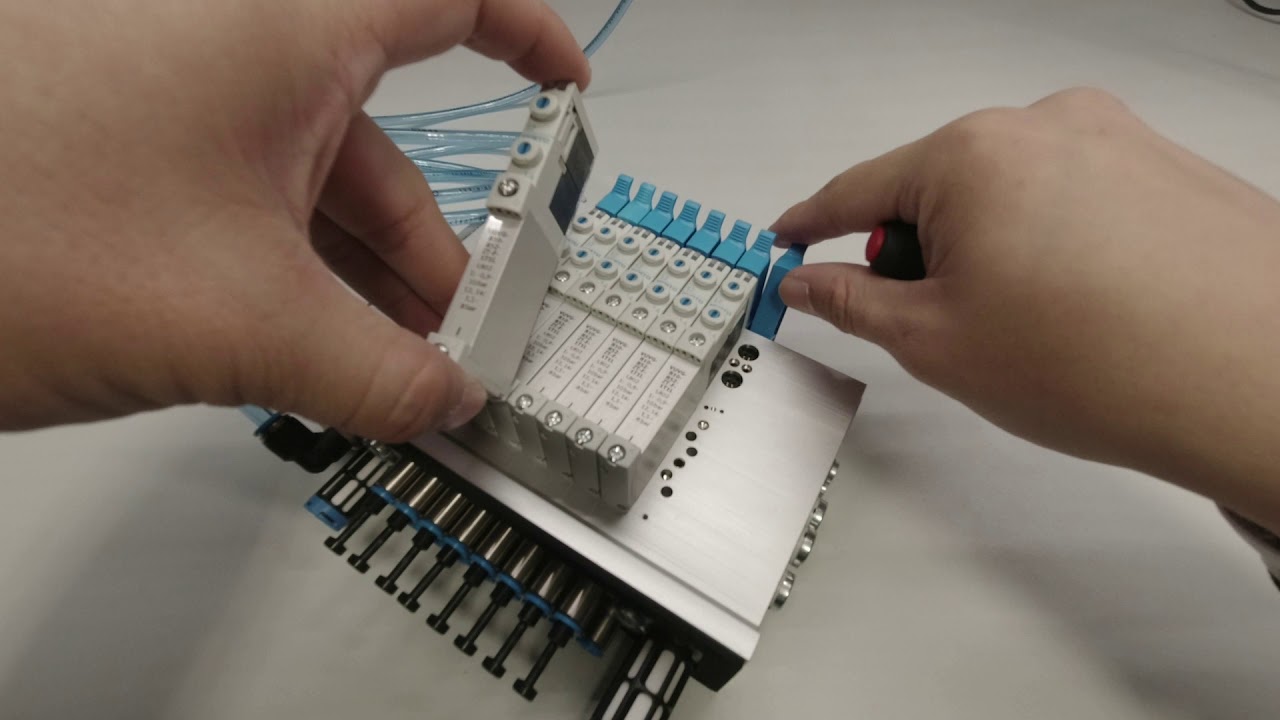 밸브 터미널 VTUG Hot-swap 기능 | 한국훼스토 - YouTube