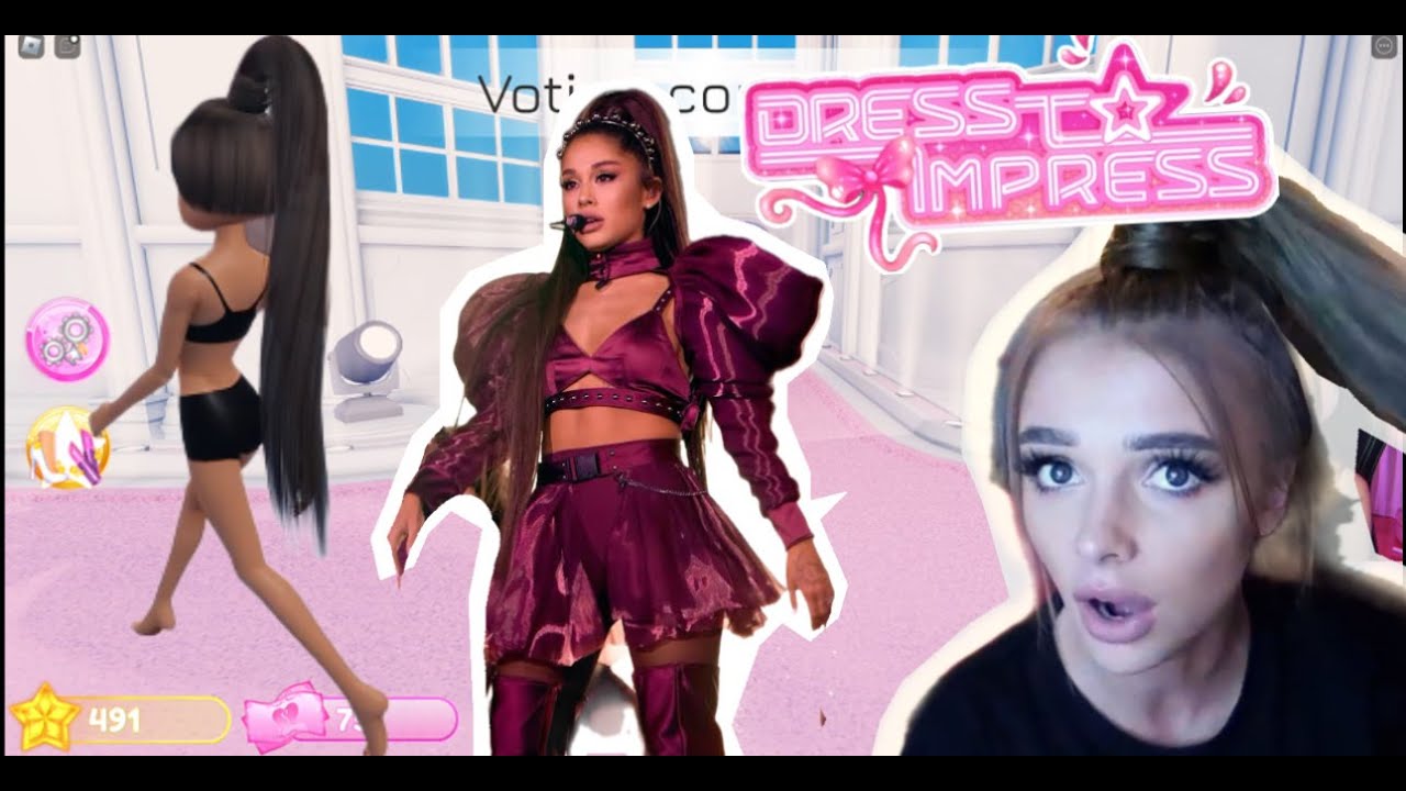 Ariana Grande Popstar outfit Dress to Impress odc. 19 - YouTube