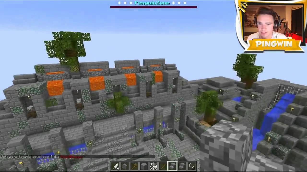 Polski Pingwin — NINJA LIVE! BUDUJEMY SERWER! Część 1 - YouTube