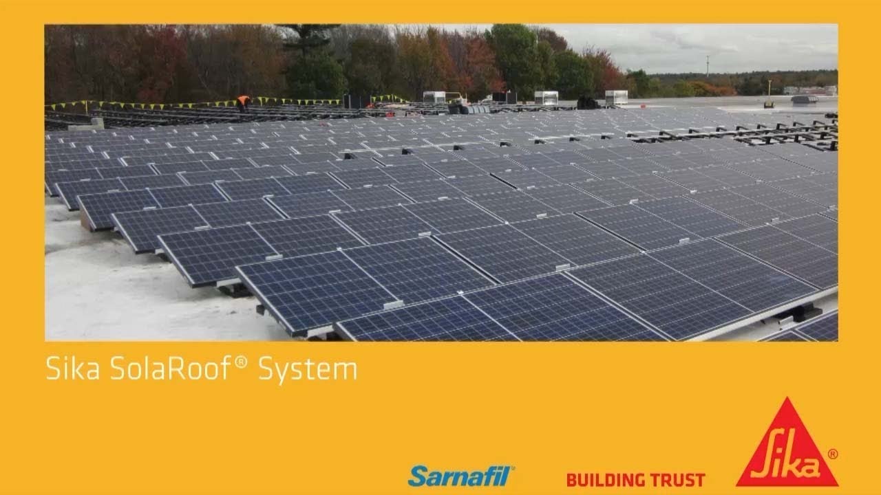Sika SolaRoof® - Going Above and Beyond the Traditional Solar Racking ...