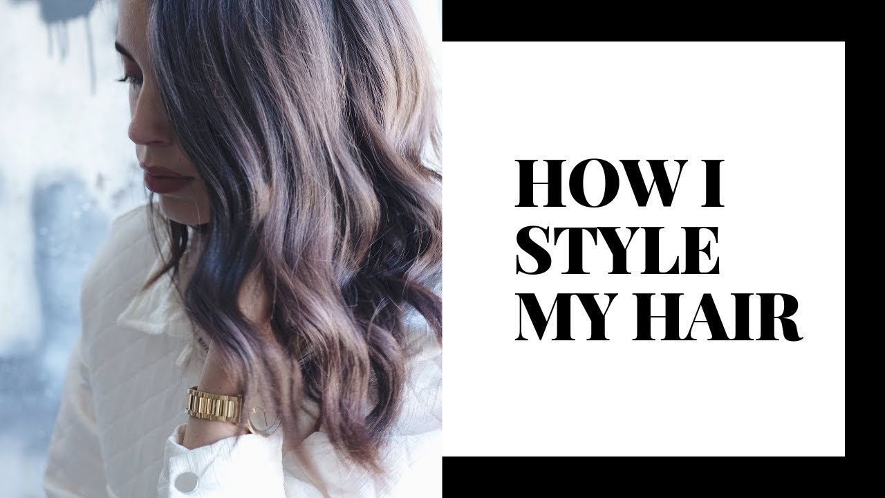 HOW I STYLE MY HAIR | Natural Wavy Hair Tutorial - YouTube