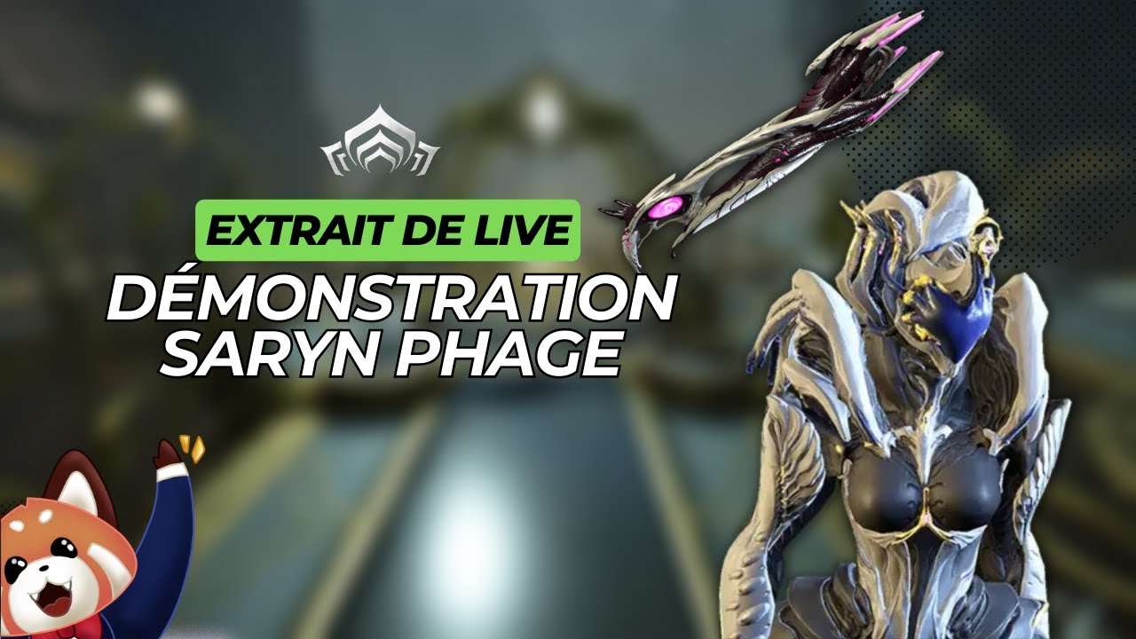 Démonstration Saryn Phage #warframe - YouTube