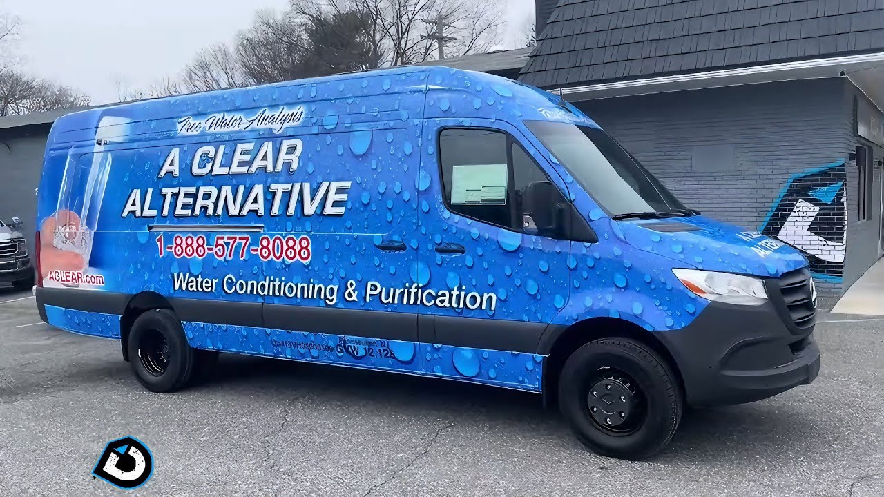 Full Sprinter Van Wrap for A Clear Alternative - Designer Wraps - YouTube