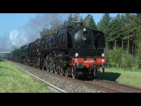 SNCF 241.A.65 & 241.P.17 - YouTube