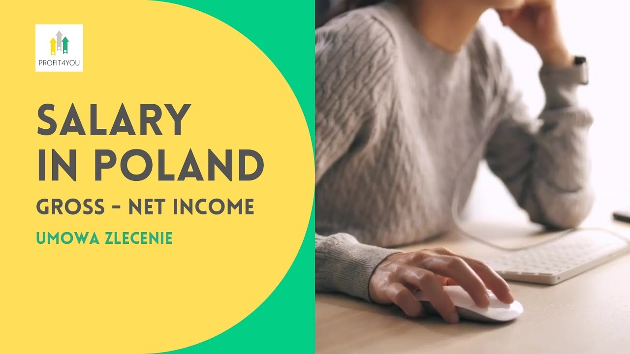 Salary in Poland. Gross income - Net income. How to calculate? - YouTube