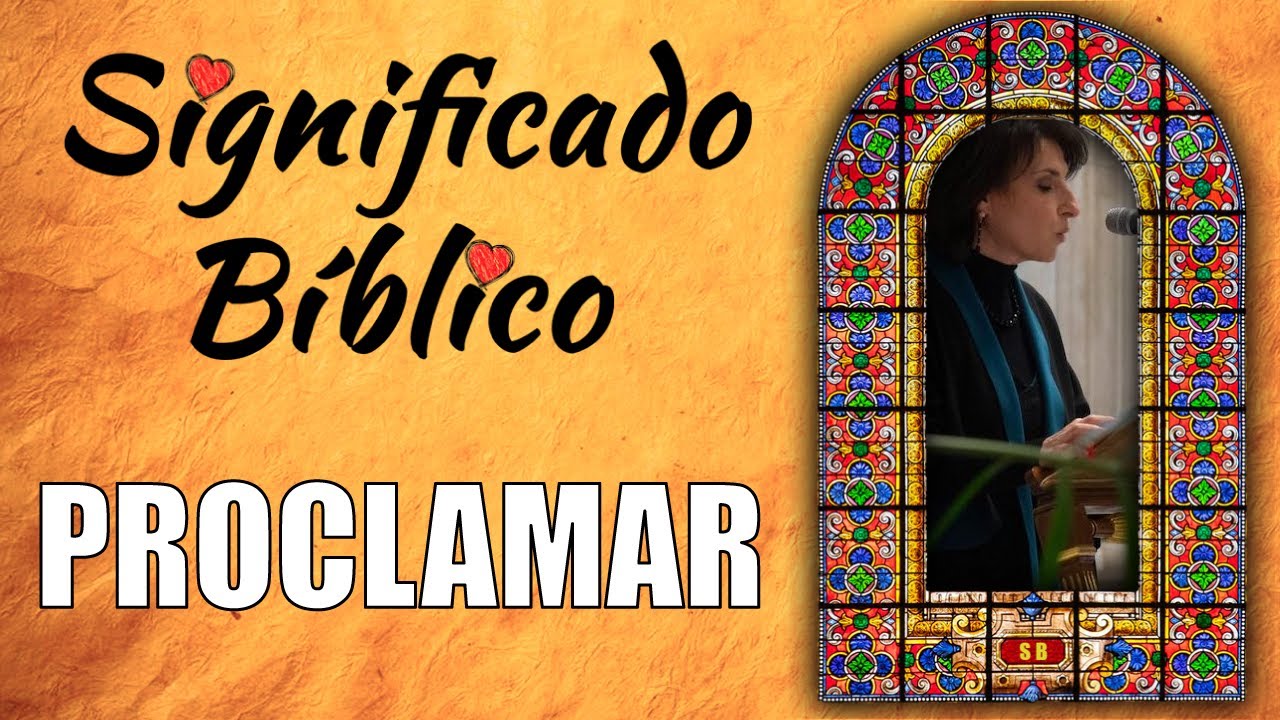 O Que Significa Proclamado - FDPLEARN