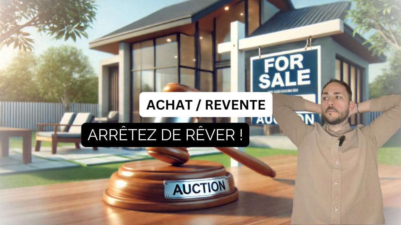 PREMIER ACHAT/REVENTE AUX ENCHÈRES - YouTube