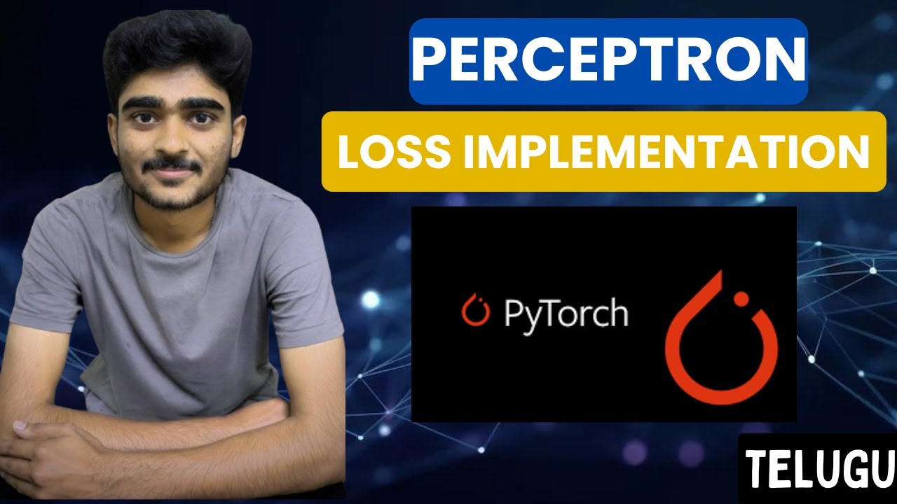 Tutorial-7:Perceptron loss Code Implementation Made Easy! in telugu - YouTube