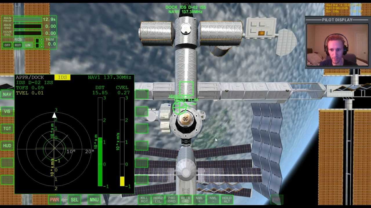 Orbiter 2010 - [Part 8] Absolute Beginner Guide - Docking - YouTube
