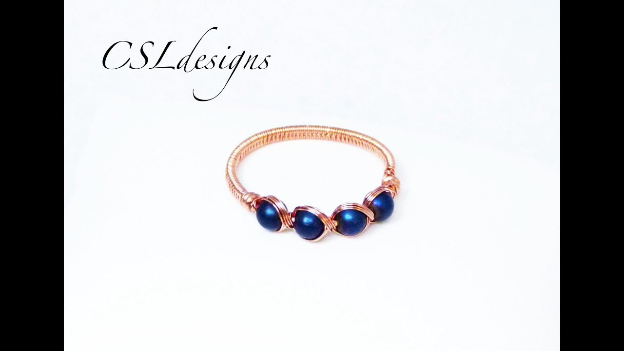 Egyptian style wirework ring - YouTube