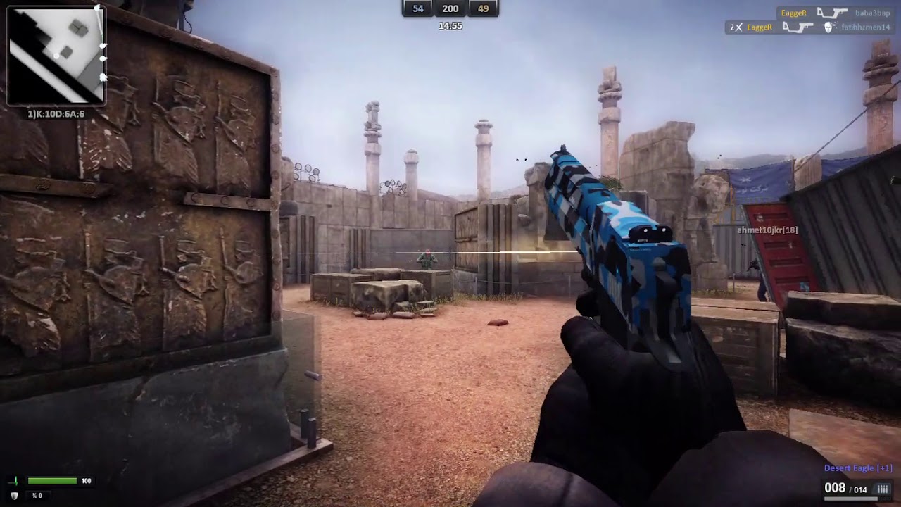 ZULA PERSEPOLİS DEAGLE MAÇ - YouTube