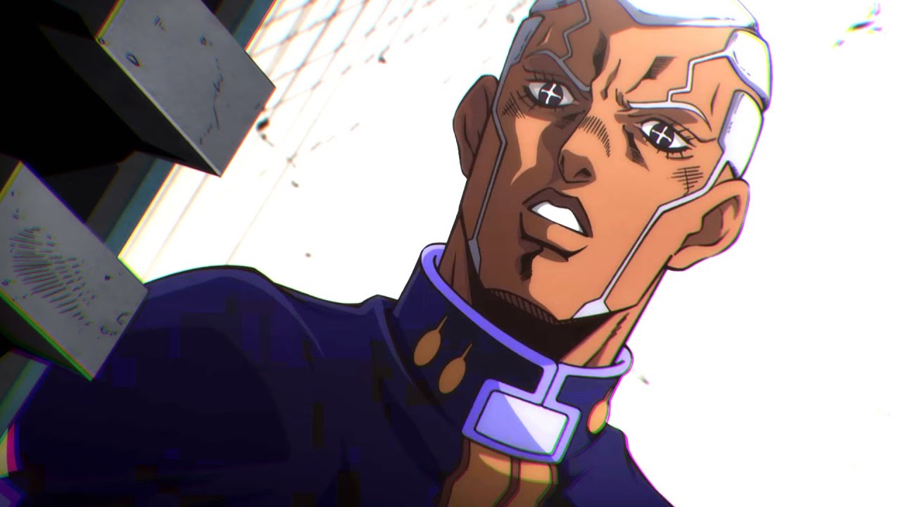 Pucci in Stone Ocean with manga colors - YouTube