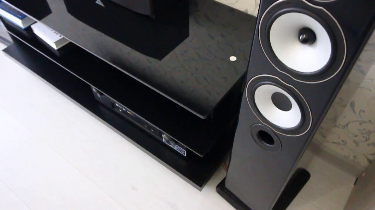 Monitor audio bronze bx5 & Denon AVR-X1300W stereo sound 2 - YouTube