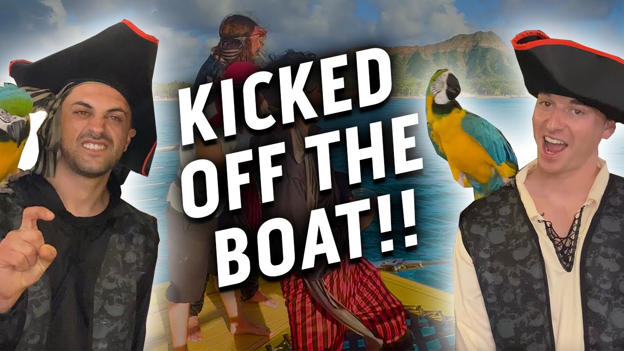 Hawaii Pirates Take Over A Booze Cruise! Treasure Hunting Around ...