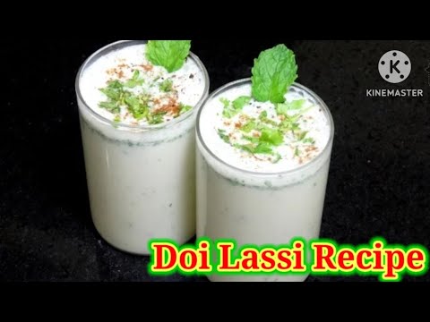 Doi Lassi Recipe 🤤|Doi Lassi Recipe Bengali |Two side kitchen - YouTube