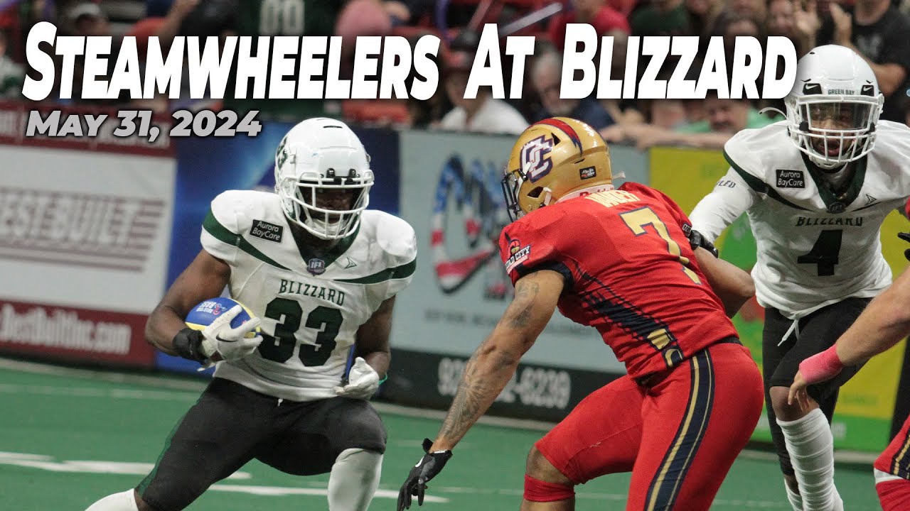 Quad City Steamwheelers at Green Bay Blizzard | Week 12 Highlights ...