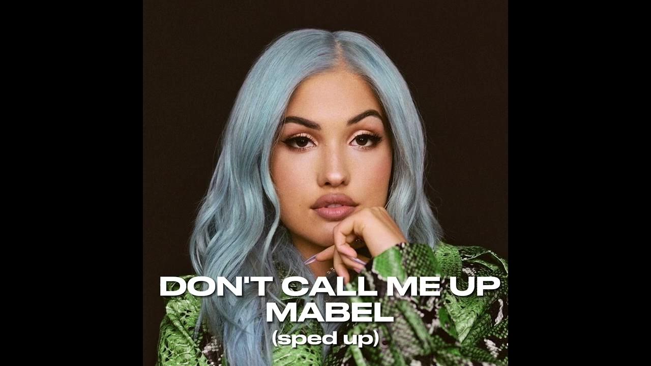 Don't call me up- sped up - YouTube