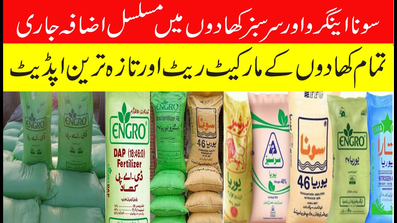 Today's new urea rate 2350 par bag 2022 | Latest price of all ...