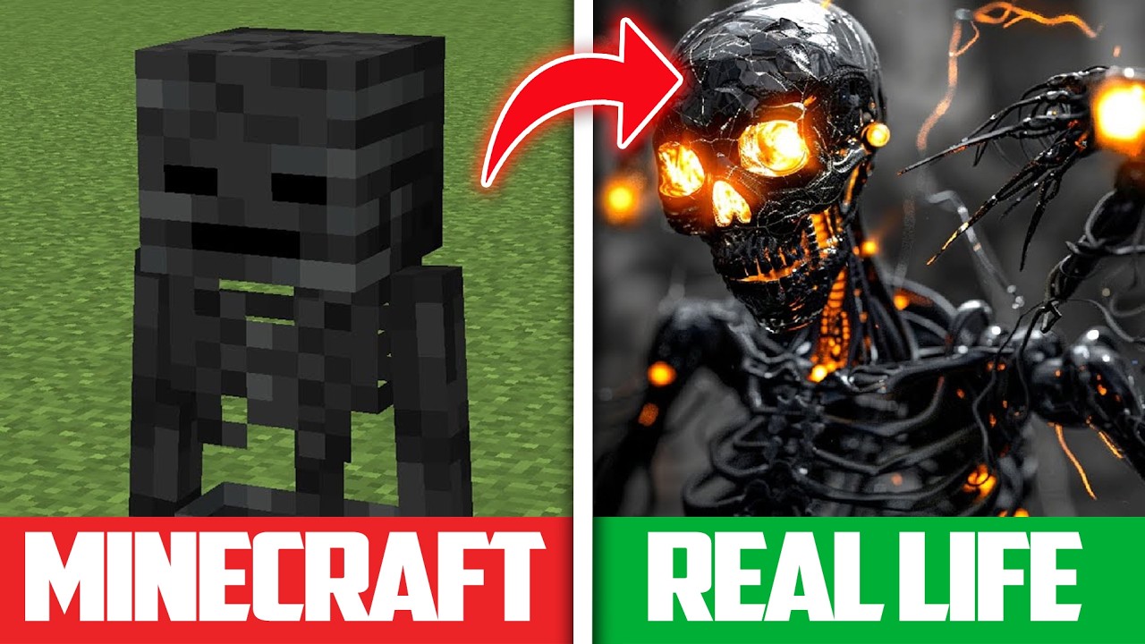 MINECRAFT VS REAL LIFE #39 - YouTube