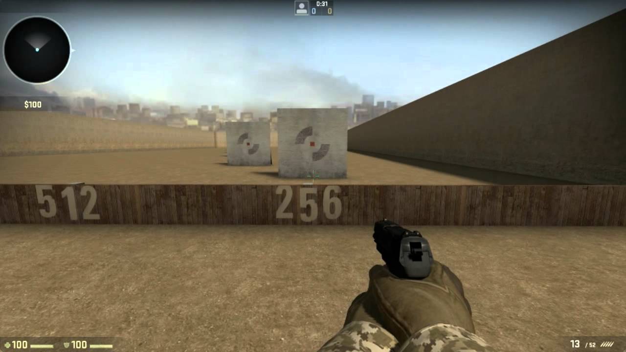 Counter Strike: Global Offensive - Shooting Range (BETA) - YouTube