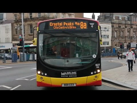 BD11 CEX 627 (69527) Volvo B7RLE Wright Eclipse urban 2 First South Yorks Mainline in Sheffield