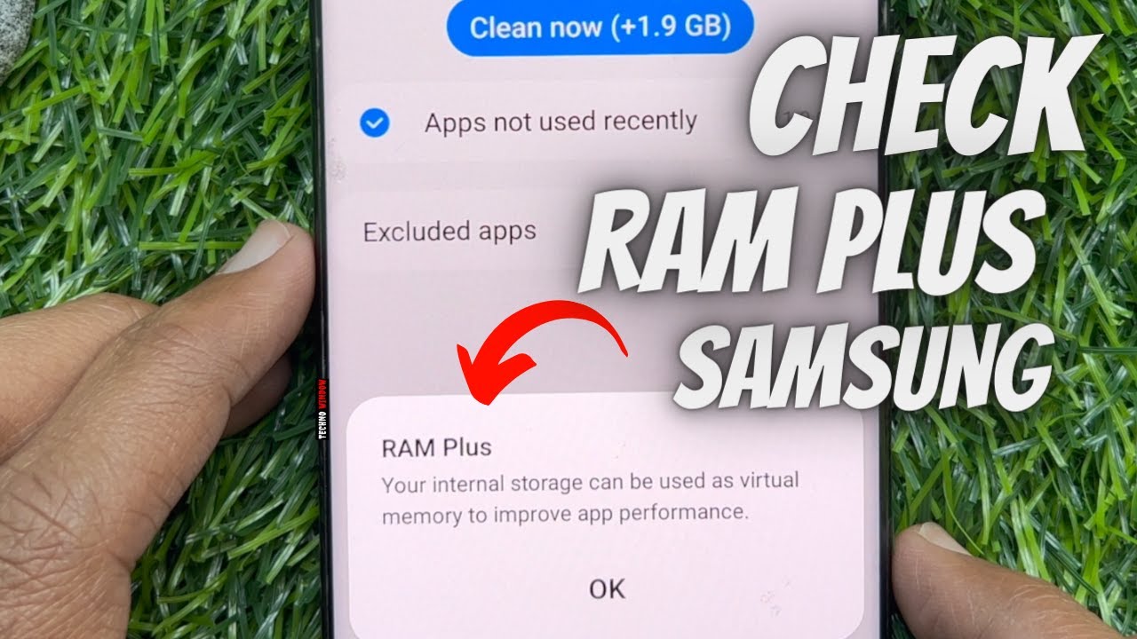 How to Check and Access Samsung RAM Plus? - YouTube