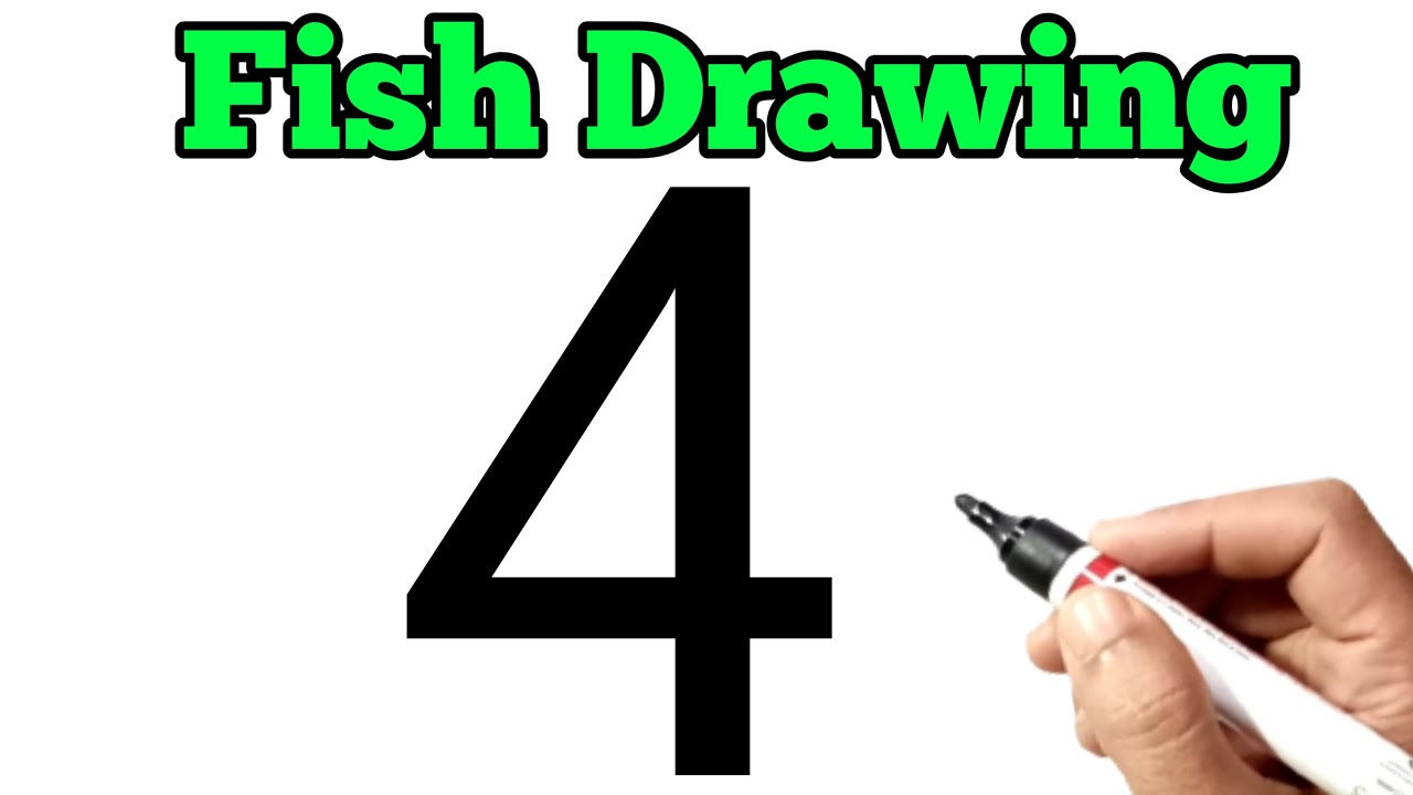 Fish Drawing Tutorial Easy | Step by Step for Beginners - YouTube