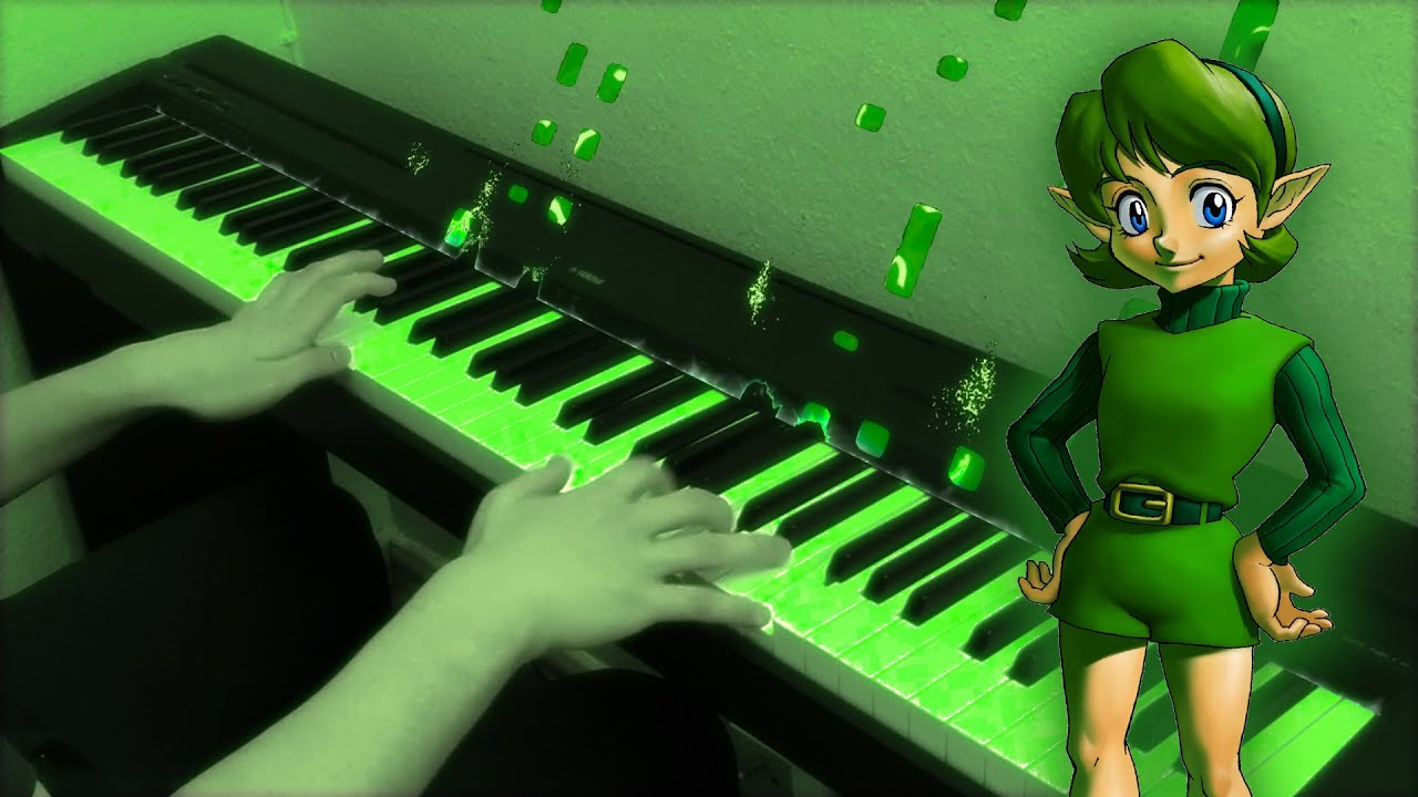 Lost Woods / Saria's Song Zelda: Ocarina of Time (Piano Cover) - YouTube
