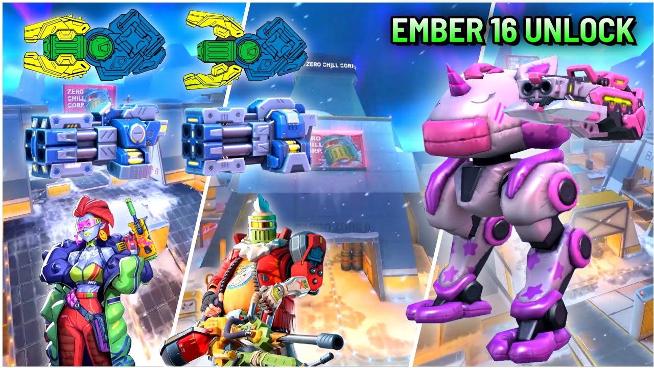 Lancer - Ember Gun 16 Unlock - Mech Arena New Update - Shifter Beam ...