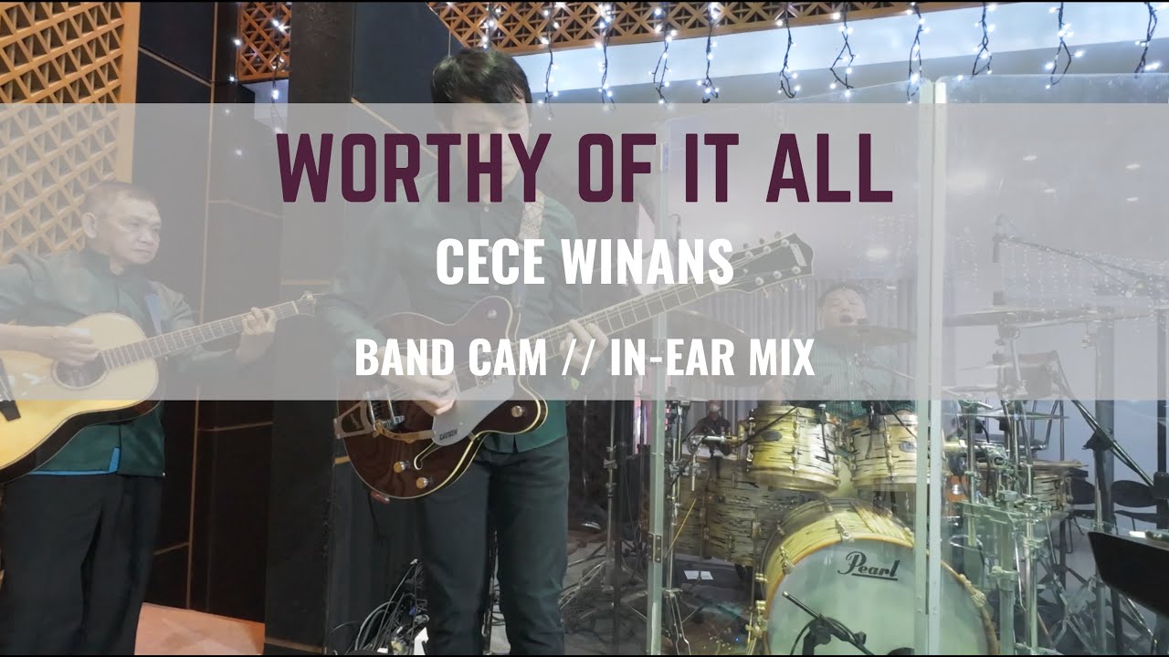 Worthy Of It All - CeCe Winans // Band Cam // In Ear Mix - YouTube