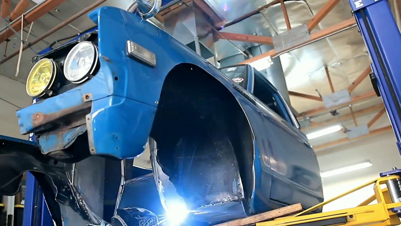 Build a Firewall🔥| Episode 15 Datsun 620 Engine Swap 2jz - YouTube