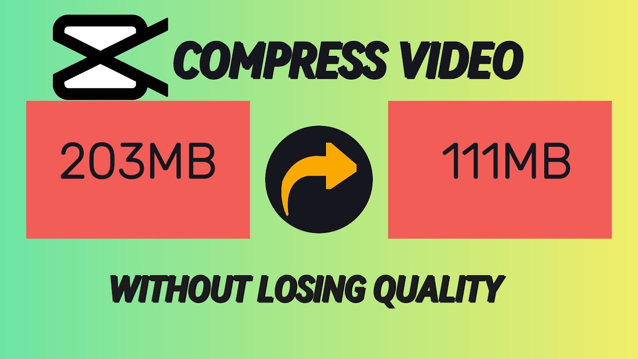 How to Compress Video File Size Without Losing Quality (Capcut PC ...