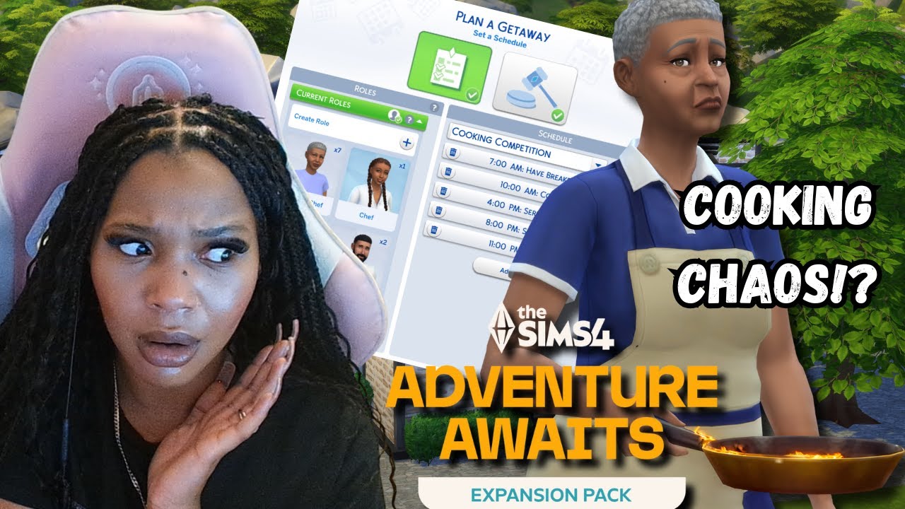 I Ran a COOKING COMPETITION in The Sims 4 Adventure Awaits 🍳🔥 - YouTube