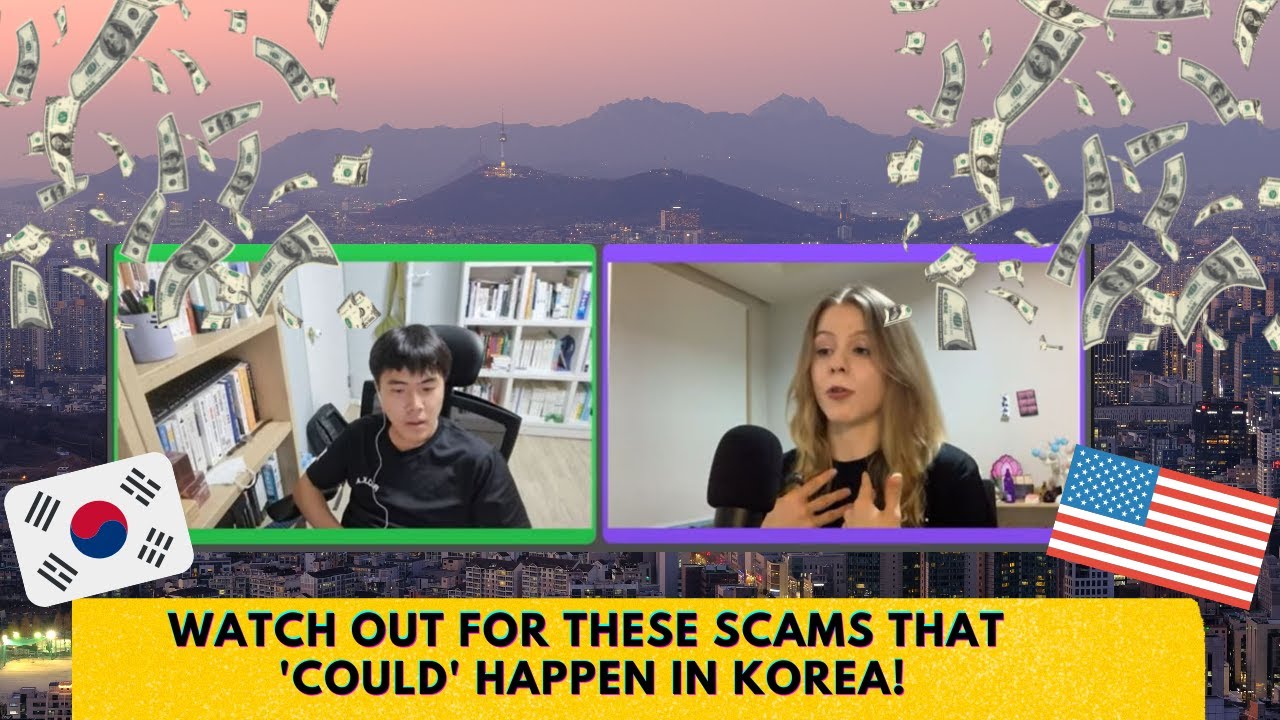 Some Scams That you might experiencs in Korea - YouTube