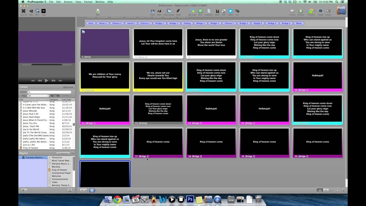 ProPresenter Training 4 - Editting Arrangements - YouTube