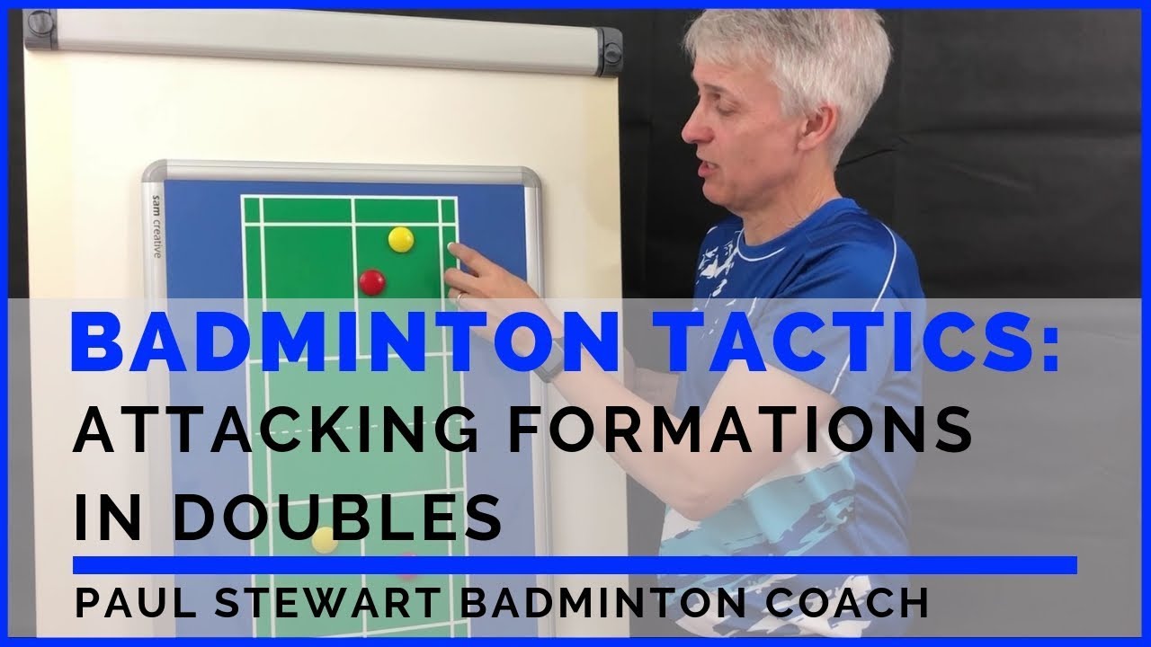 Badminton Tactics: Attacking Formations In Doubles - YouTube