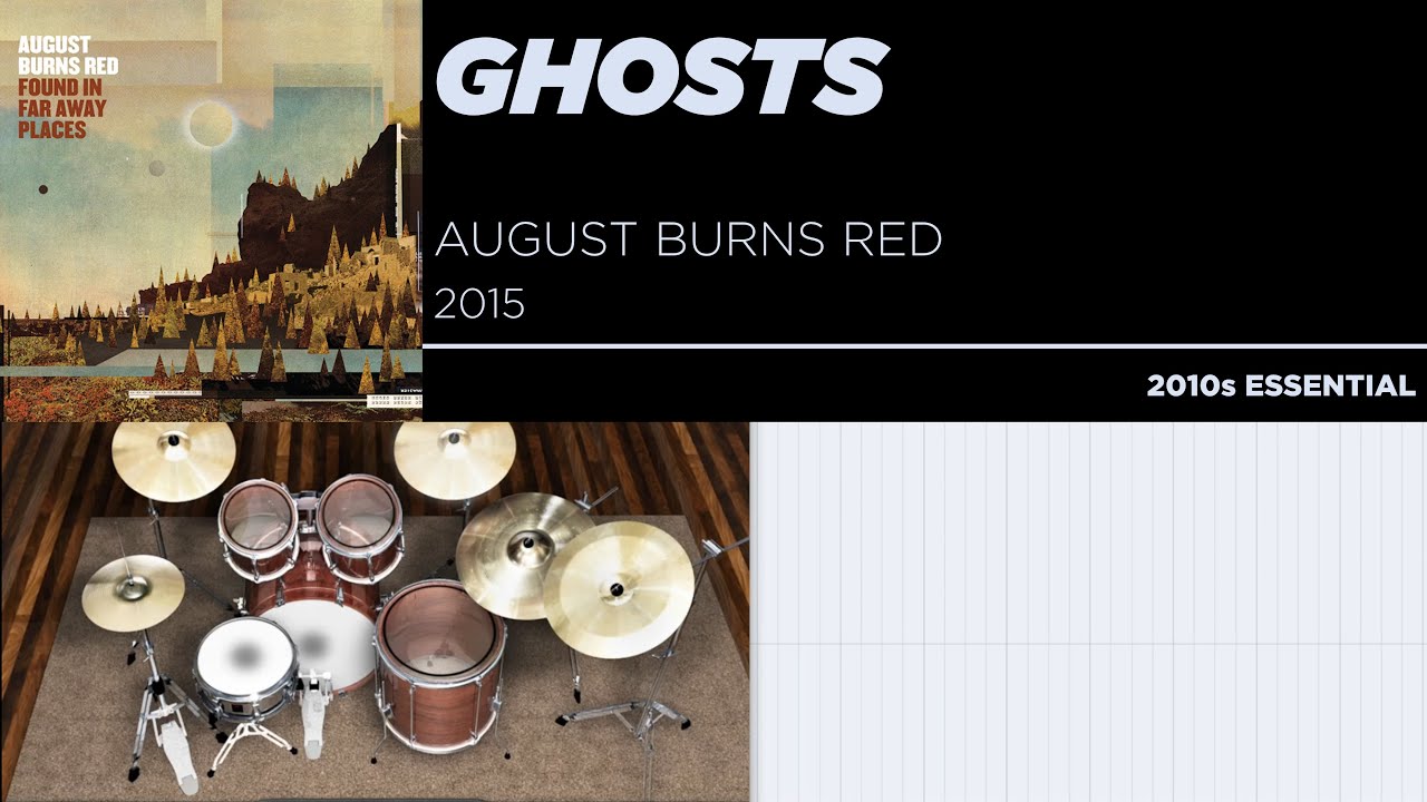 August Burns Red - Ghosts DRUMS ONLY - YouTube
