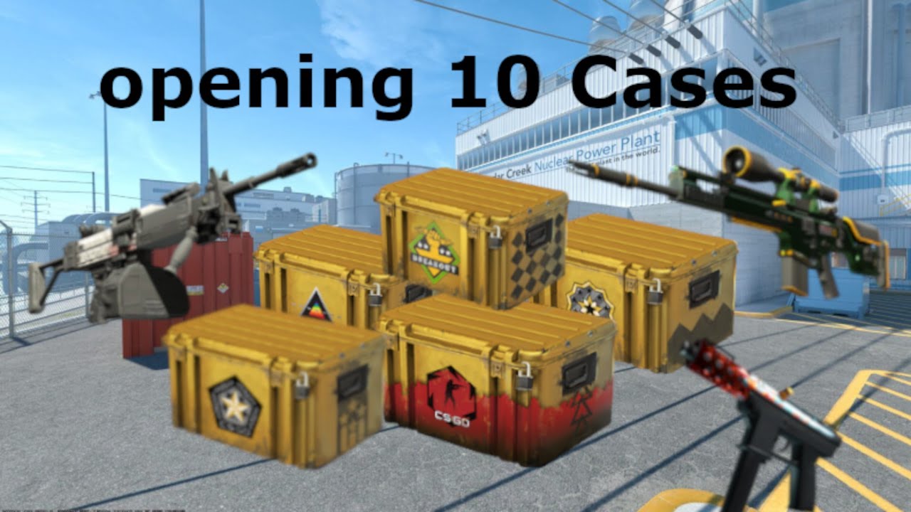 CS2 10 Case Opening - YouTube